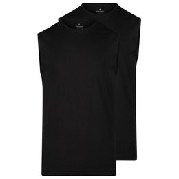 Ragman Unterhemd / Tanktop Basic in Schwarz | Gr.: L
