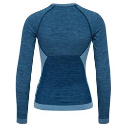 Hummel Longsleeve "Clea Seamless Tight T-Shirt Longsleeve" in Blau | Gr.: XL