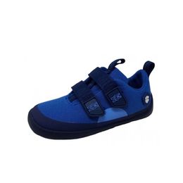 Leinenschuh Affenzahn-Lucky Bear in Blau | Gr.: 24