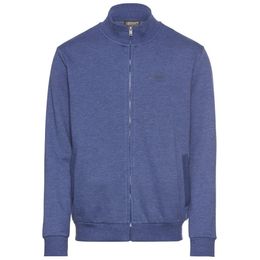 MAN'S WORLD Man's World Sweatjacke in blau-melange | Gr.: M