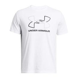 Under Armour Sportshirt "Ua Gl Foundation Update Ss" in Wei&szlig; | Gr.: XL