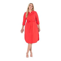 Ulla Popken Midikleid in lychee | Gr.: 50-52