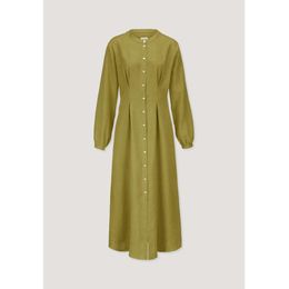hessnatur Hemdblusenkleid in sommermoos | Gr.: 38