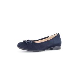 Gabor Elegante Ballerinas in blau | Gr.: 37