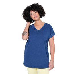 Angel of Style Shirt in dunkelblau | Gr.: 46