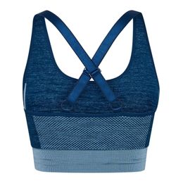 Hummel Sport-BH "Clea Seamless Sports Top" in Blau | Gr.: M