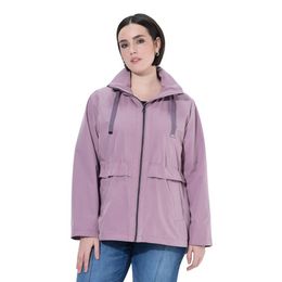 Ulla Popken Funktionsjacke in flieder-mauve | Gr.: 58-60