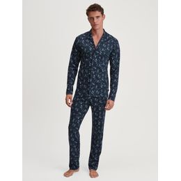 Calida Pyjama in dark sapphire | Gr.: XL