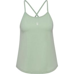 Hummel Sportshirt "Yoga Soft W Strap Top" in Gr&uuml;n | Gr.: L