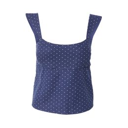Hollister Top Damen Gr&ouml;&szlig;e XL navy / wei&szlig;