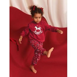 Calida Pyjama in deep red | Gr.: 116/122