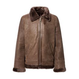 CBL Herren Lammfelljacke in mokka | Gr.: 62