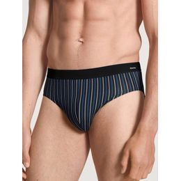 Calida Herren-Slip, 3er-Pack in schwarz | Gr.: S