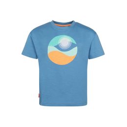 Trollkids Funktionsshirt Halsafjord in cornflower | Gr.: 140