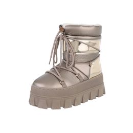 Ital-Design Stiefelette in Bronze | Gr.: 37