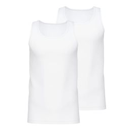Calida Shirt, 2er-Pack in weiss | Gr.: L