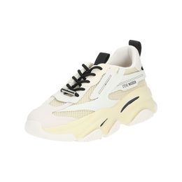 Steve Madden Sneaker low Damen Gr&ouml;&szlig;e 42 creme / schwarz / wei&szlig;