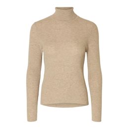 Selected Pullover 'SLFINGRID' Damen Gr&ouml;&szlig;e S greige