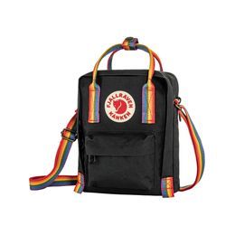 Fj&auml;llr&auml;ven Fj&auml;llr&auml;ven Umh&auml;ngetasche ' Kanken Rainbow Sling ' Herren Gr&ouml;&szlig;e One Size orange / karminrot / schwarz