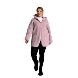 Stil Diva Fleecejacke Damen Gr&ouml;&szlig;e 5XL rosa