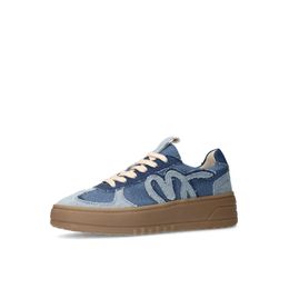 Manfield Sneaker Damen Gr&ouml;&szlig;e 41 blau / blue denim