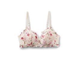 Intimissimi BH 'Pretty Flowers' Damen Gr&ouml;&szlig;e 85 ecru / magenta