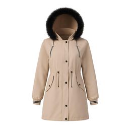 Modamihram Parka Damen Gr&ouml;&szlig;e XXXL beige Winterjacke