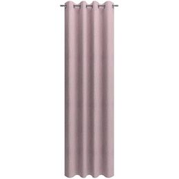 Neutex for you! Vorhang NEUTEX FOR YOU "Libre-ECO", lila (flieder), B:142cm H:215cm, Jacquard, Polyester, Gardinen, Breite 142 cm, nach Ma&szlig;