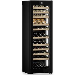 Liebherr Weintemperierschrank "WPgbi 5273_994866751", Energieeffizienz: F (A-G), silber (schwarz), B:59,7cm H:185,4cm T:67,8cm, Weink&uuml;hlschr&auml;nke