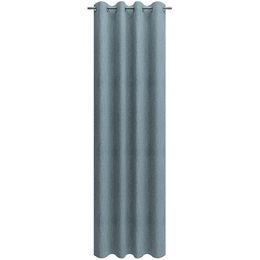 Neutex for you! Vorhang NEUTEX FOR YOU "Libre-ECO", blau, B:142cm H:255cm, Jacquard, Polyester, Gardinen, Breite 142 cm, nach Ma&szlig;