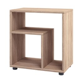 Couchtisch Vcm "Holz Beistelltisch Couchtisch Sofatisch Zeito", braun (sonoma, eiche (s&auml;gerau)), B:50cm T:30cm, Tische, Couchtisch
