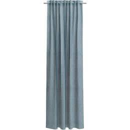 Neutex for you! Vorhang NEUTEX FOR YOU "Libre-ECO", blau, B:142cm H:130cm, Jacquard, Polyester, Gardinen, nach Ma&szlig;