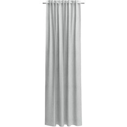 Neutex for you! Vorhang NEUTEX FOR YOU "Libre-ECO", grau (hellgrau), B:142cm H:210cm, Jacquard, Polyester, Gardinen, nach Ma&szlig;