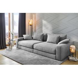 Jockenh&ouml;fer Big-Sofa JOCKENH&Ouml;FER GRUPPE "Milano XXL, B: 290 cm", hellgrau, B:290cm T:135cm, Korpus: 100% Polyester;Kissen: 100% Polyester, Sofas, Big-Sofa, mit Zierkissen, Relaxfl&auml;che 120x240 cm, Federkern