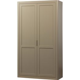 Mehrzweckschrank Woood "GUNNAR Stauraumschrank Garderobenschrank", braun, B:120cm H:217cm T:48cm, Massivholz, Schr&auml;nke, Mehrzweckschrank, Aufbewahrungsschrank, FSC-zertifiziertes Kiefernholz, viel Stauraum