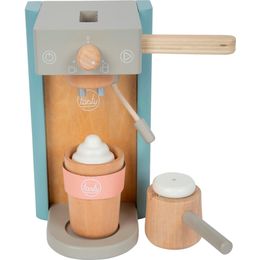Kinder-Kaffeemaschine Small Foot "Kaffeemaschinen-Set &bdquo;tasty&ldquo;", bunt, Spielzeug-Haushaltsger&auml;te, Kinder, Holz
