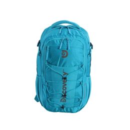 Sportrucksack DISCOVERY "Outdoor", Gr. B/H/T: 31cm, blau, Nylon, unifarben, Rucks&auml;cke, aus Nylon-Material