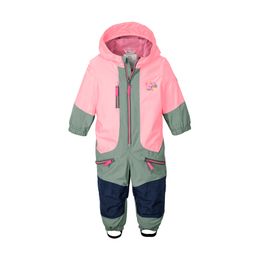 Overall "FIOS 21 MNS ONPC", M&auml;dchen, Gr. 98/104, Normalgr&ouml;&szlig;en, pink (hellpink), Obermaterial: 100% Polyester;Futter: 100% Polyester, FIRST INSTINCT BY Killtec, Overalls Overall, Wind- und wasserdichter Overall mit reflektierenden Elementen