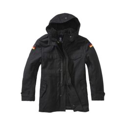 Brandit Herren Parka "Brandit Herren Kids BW Parka"schwarz, Gr. 134, unifarben, 100% Baumwolle, Jacken