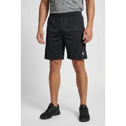 Trainingsshorts Hummel "hmlPULSE TRAINING SHORTS", Herren, Gr. L (52), N-Gr, schwarz, Obermaterial: 100% Polyester, Hosen