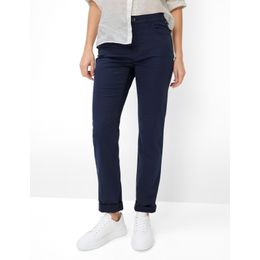 5-Pocket-Hose Brax "Style MARY", Damen, Gr. 40L80, Langgr&ouml;&szlig;en, navy, Web, 78% Baumwolle, 19% Lyocell, 3% Elasthan, Hosen 5-Pocket-Hose