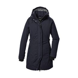 G.I.G.A. by Killtec Parka "GW 70 WMN PRK", Damen, Gr. 44, blau (navy), Obermaterial: 88% Polyester, 12% Baumwolle;Futter: 100% Polyester;F&uuml;llung: 100% Polyester, G.I.G.A. DX BY KILLTEC, Jacken Parka, Wind- und wasserdichter Damenparka, atmungsaktiv, mit Fleece.