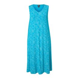 Ulla Popken Summer Dress female Blue size 46-48