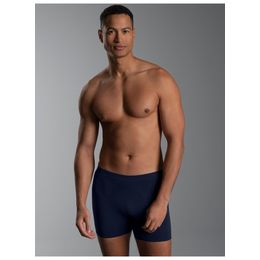 Boxer TRIGEMA "TRIGEMA Pants aus Polyamid/Elastan", Herren, Gr. S, 1 Stk., blau (navy), 90% Polyamid, 10% Elastan, Unterhosen