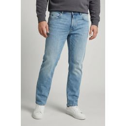 Regular-fit-Jeans Camel Active "fleXXXactive", Herren, Gr. 38, L&auml;nge 32, blau (bleach blau), Denim/Jeans, Obermaterial: 99% Baumwolle, 1% Elasthan, regular fit kn&ouml;chellang, Jeans, im Five-Pocket Style