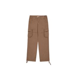 Cargohose Alpha Industries "Jet Pant", Herren, Gr. 30, Normalgr&ouml;&szlig;en, grau (taupe), Obermaterial: 100% Baumwolle; Futter: 100% Baumwolle, Hosen Cargohose