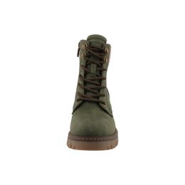 Stiefel Tom Tailor "Tom Tailor Winter Boots", Damen, Gr. 38, khaki, unifarben, Schuhe Stiefel