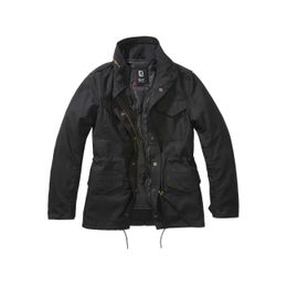 Parka Brandit "Brandit Damen Ladies M65 Standard Jacket", Damen, Gr. 5XL, schwarz, 80% Polyester, 20% Baumwolle, mehrfarbig, normal, ohne Ausschnitt, Jacken Parka