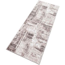 L&auml;ufer OTTO HOME "Salsa" Gr. 11, beige (sand), B:67cm H:9mm L:230cm, Obermaterial: 85% Polypropylen, 15% Polyester, Teppiche, L&auml;ufer, mit besonders weichem Flor, Kurzflor, im Vintage-Look, dichte Qualit&auml;t