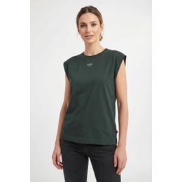 JOOP! T-Shirt JOOP JEANS "Tiss", Damen, Gr. XS, schwarz, Jersey, Obermaterial: 100% Baumwolle, Rundhals, Shirts T-Shirt